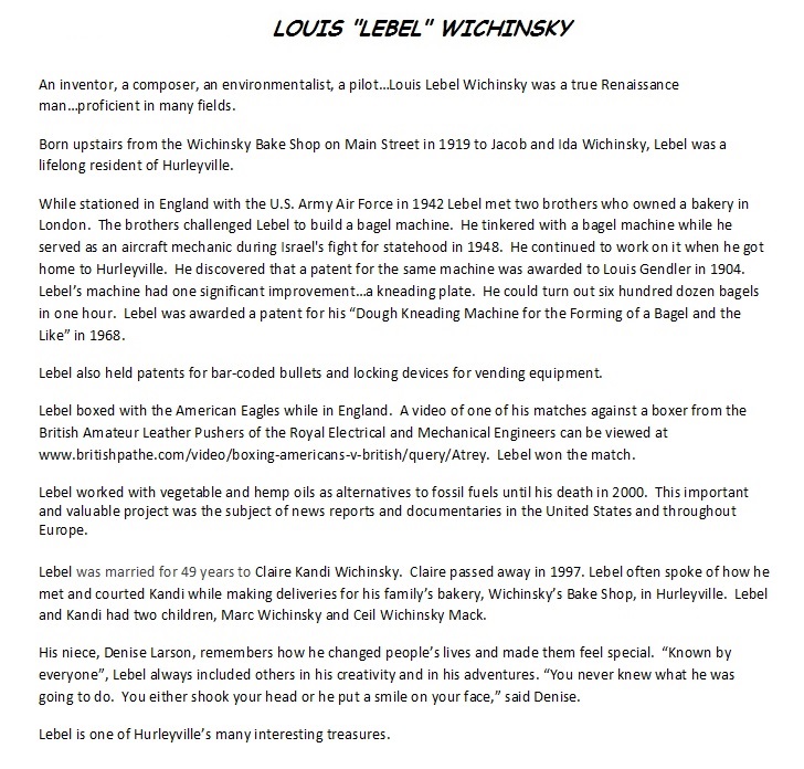 HURLEYVILLE, NEW YORK